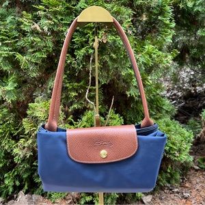 Longchamp | Bags | Longchamp Large Le Pliage Tote In Navy Marine | Poshmark
